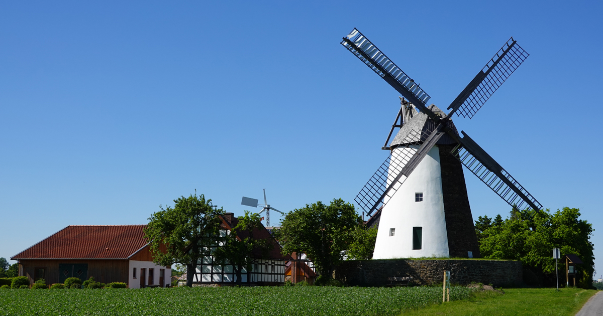 Historischer Hintergrund - Windmühle Eickhorst